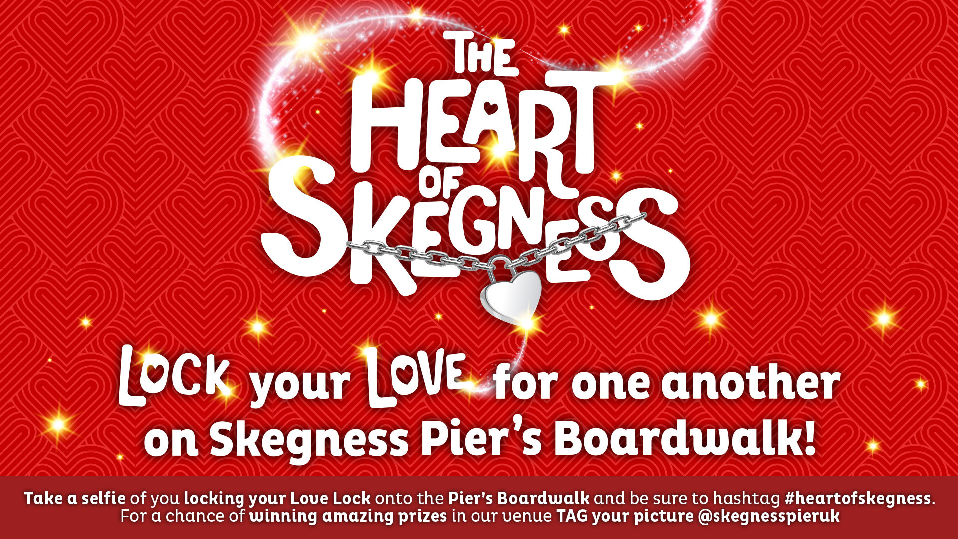 The 'Heart of Skegness' Unveiled at Skegness Pier - Skegness Pier